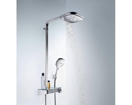 Hansgrohe HG Raindance Select E300 3jet Showerpipe chrom 27127000