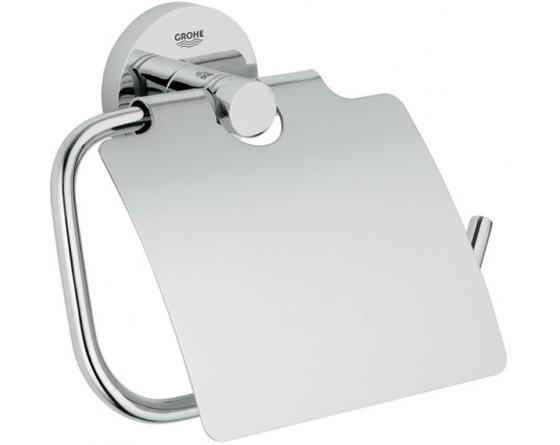 Grohe WC-Papierhalter Essentials 40367 mit Deckel cool sunrise EC40367GL1