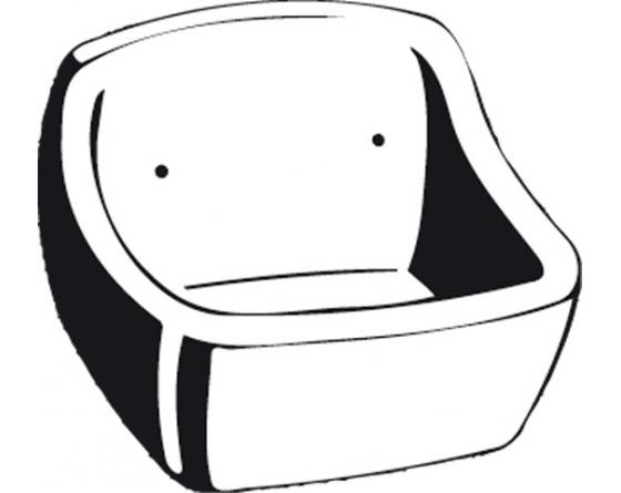 Ideal-Standard/Comfort Id.St. San Remo Duoro Ausgussbecken weiß R380601