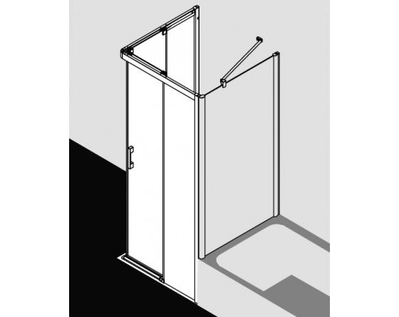 Kermi Eck-Halbt. li Pega C2L 0830x2000 GAK: 790-810 si hg ESG Siesta ...