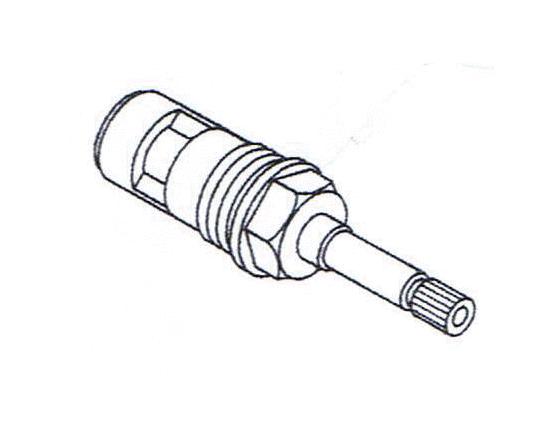 Kludi UP-Keramik-Oberteil G1/2 180° 7510200-00