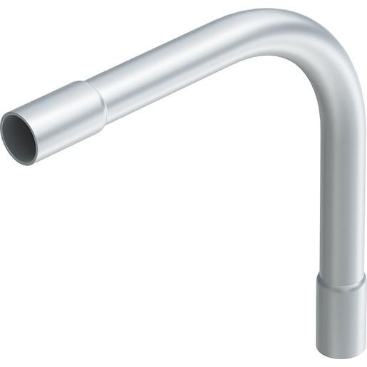 NoBrand Aluminium Rohrbogen gemufft Ø20mm ALU-RBM 20