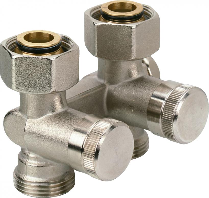 Danfoss RLV-K Heizkörperverschraubungfür Ventil-HK. Heizk. G 3/4. Durchgang 003L0281