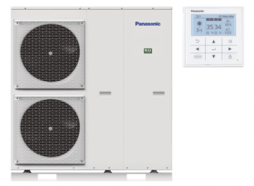 Panasonic AQUAREA T-CAP PN Monoblock R32 12 kW 3ph WH-MXC12J9E8